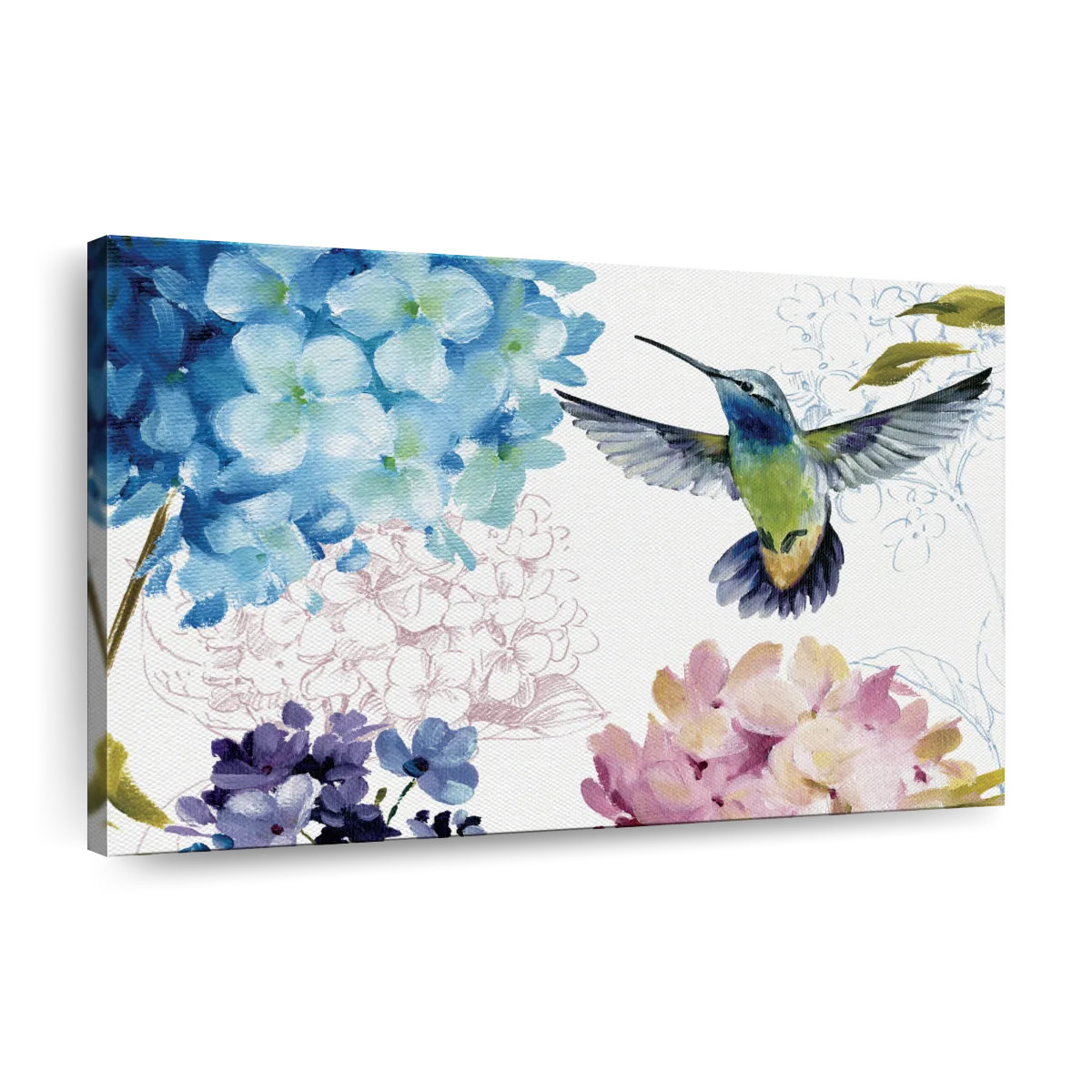 Elephant Stock Spring Nectar Canvas Print | Wayfair